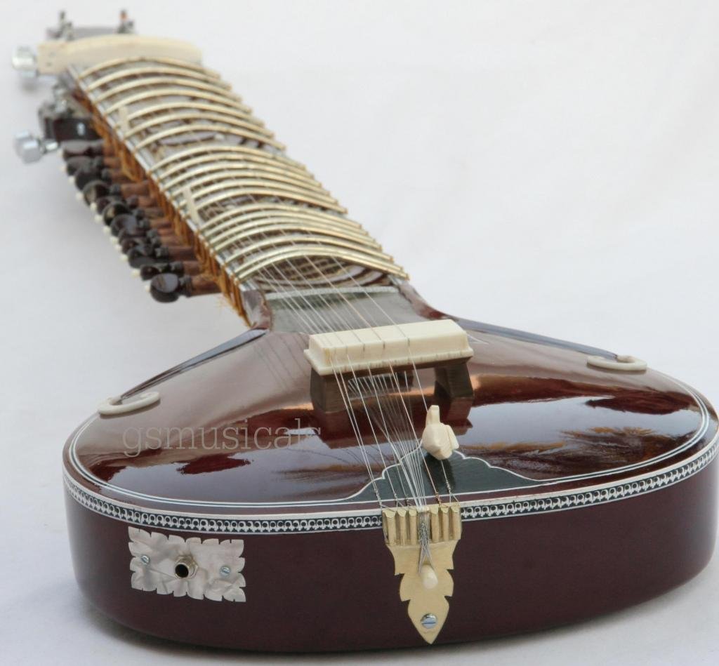 SITAR METALIC FUSION WITH FIBERGLASS CASE GSM015