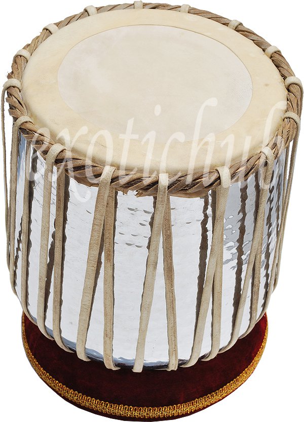 DHAMA SET~COPPER DRUMS 4 KG~SHEESHAM WOOD TABLA~SIKH JORI~PAKHAWAJ JODI ...