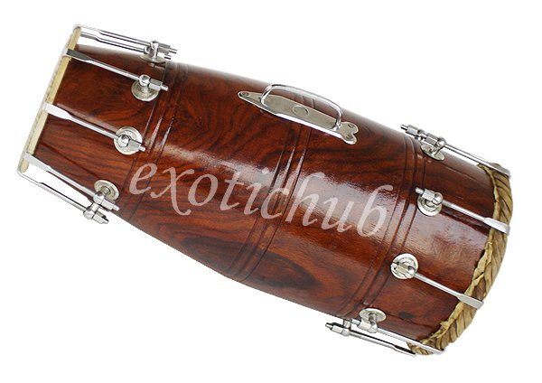 NAAL DRUM~BOLT TUNED~PRO QUALITY~SHESHAM WOOD~DHOLAK~DHOL~BHAJAN~KIRTAN ...