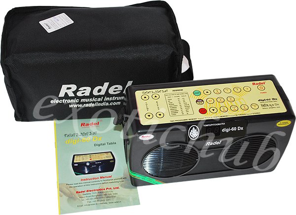 ELECTRONIC TABLA DRUMS RADEL TAALMALA~DIGI-60 DX~STEREO SOUND~3 YEAR ...