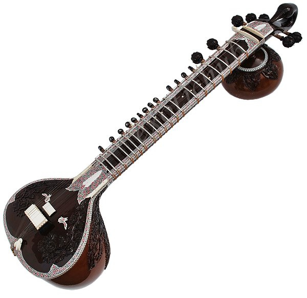 SITAR~SWAN NECK~DOUBLE TUMBA~FIBER BOX~RAVI SHANKAR STYLE~SAROD~CONCERT ...