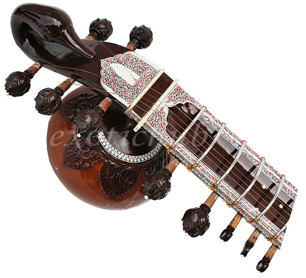 SITAR~SWAN NECK~DOUBLE TUMBA~FIBER BOX~RAVI SHANKAR STYLE~SAROD~CONCERT ...