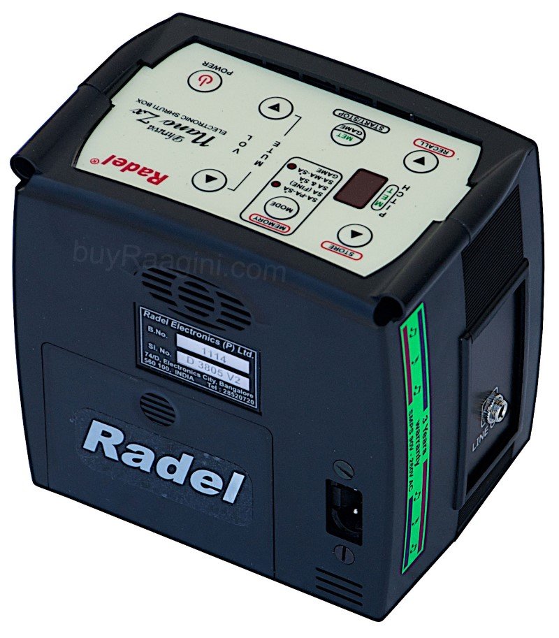 DHRUVA NANO ZX RADEL/ELECTR. SHRUTI BOX/DHRUVVA NANO Zx BY RADEL FOR ...