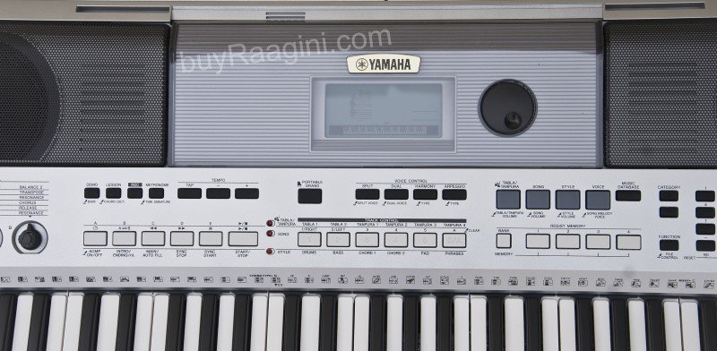 YAMAHA KEYBOARD PSR i455/SILVER COLOR/INDIAN KEYBOARD/CONCERT/EBF-2