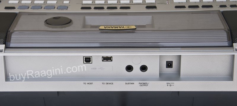 YAMAHA KEYBOARD PSR i455/SILVER COLOR/INDIAN KEYBOARD/CONCERT/EBF-2