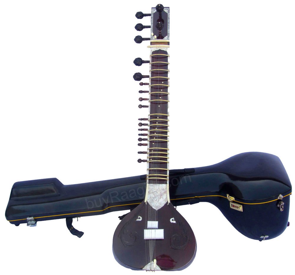SITAR MAHARAJA™/VILAYAT KHAN STYLE/MUNDA SITAR/SINGLE TOOMB/TUN WOOD/AIE-01