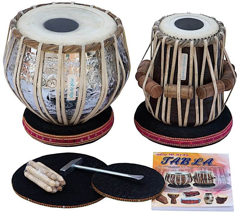 TABLA SET MAHARAJA™ SPECIAL DELHI 3.5KG/SHEESHAM DAYAN/TUNED/HANDMADE ...