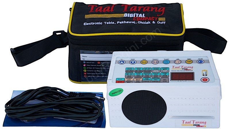 TAAL TARANG COMPACT™ BY SOUND LABS ELECTRONIC TABLA/MAINS POWER CORD/DH-1