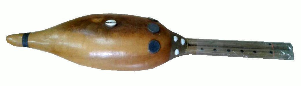 RARE GIGANTIC 23-26-INCH INDIAN SNAKE CHARMER FLUTE PUNGI PRO-GRADE BEAUTY