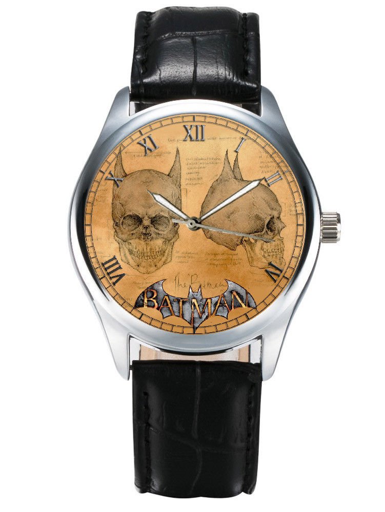 LEONARDO DA VINCI BATMAN SKULL ART CLASSIC COMIC ART COLLECTIBLE WRIST ...
