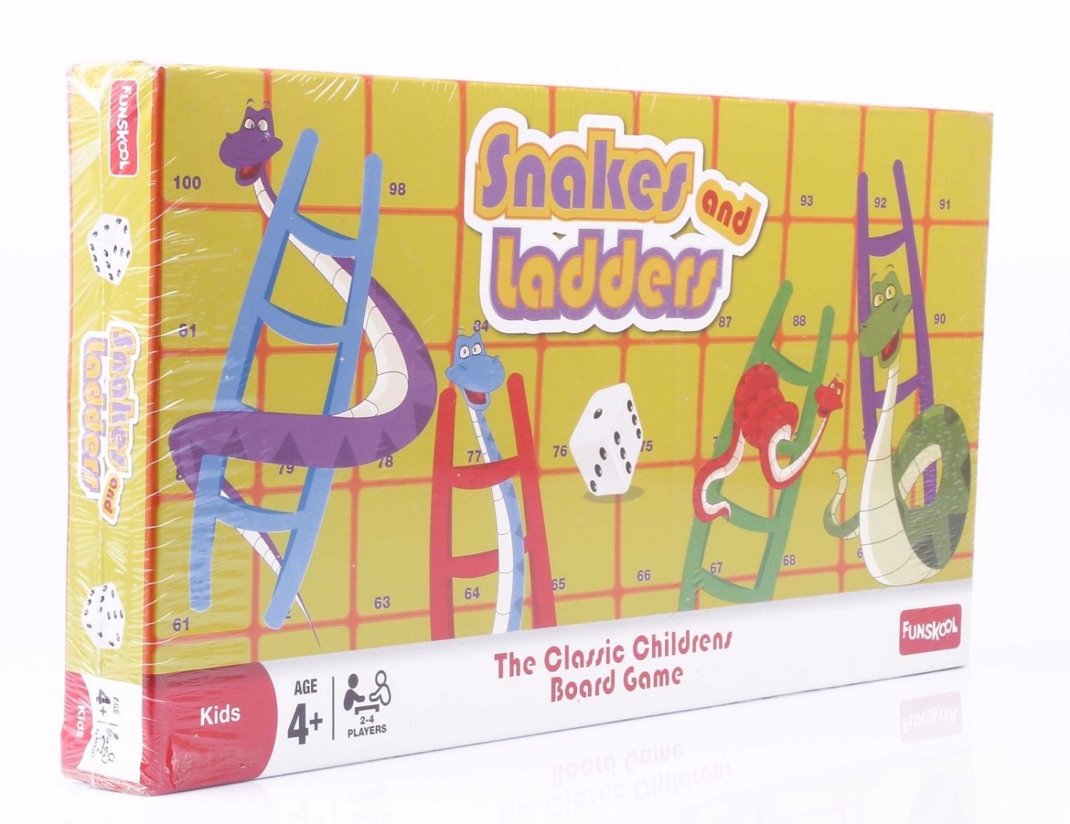 Funskool Snakes And Ladders Game 2 4 Players Indoor Game Age 4 funskool-snakes-and-ladders-game-2-4-players-indoor-game-age-4