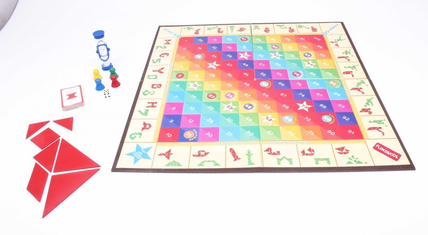 Funskool Mind Race Board Game 2-4 Players Indoor Game Age 8+