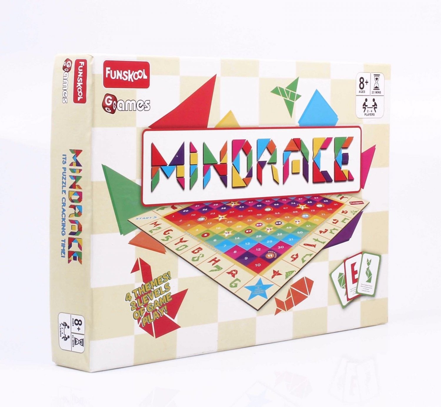 Funskool Mind Race Board Game 2-4 Players Indoor Game Age 8+