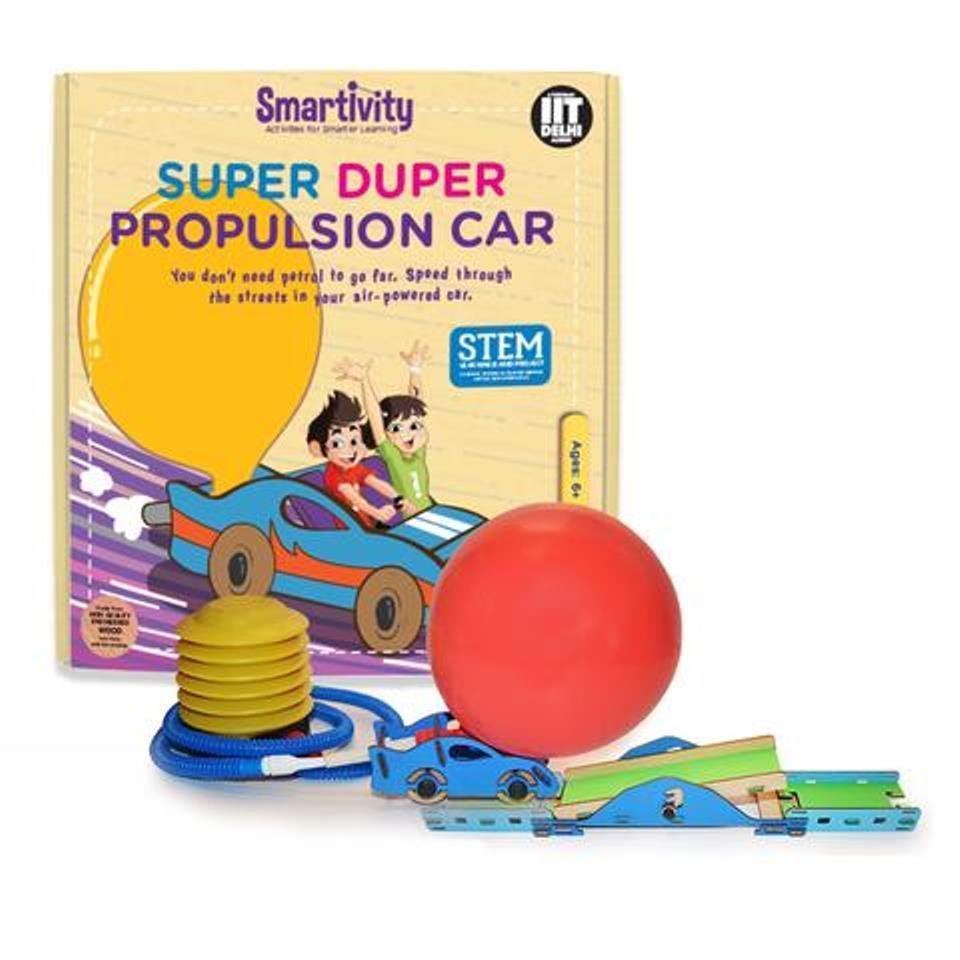 Smartivity Super Duper Propulsion Car Age 6+ Science Kit DIY