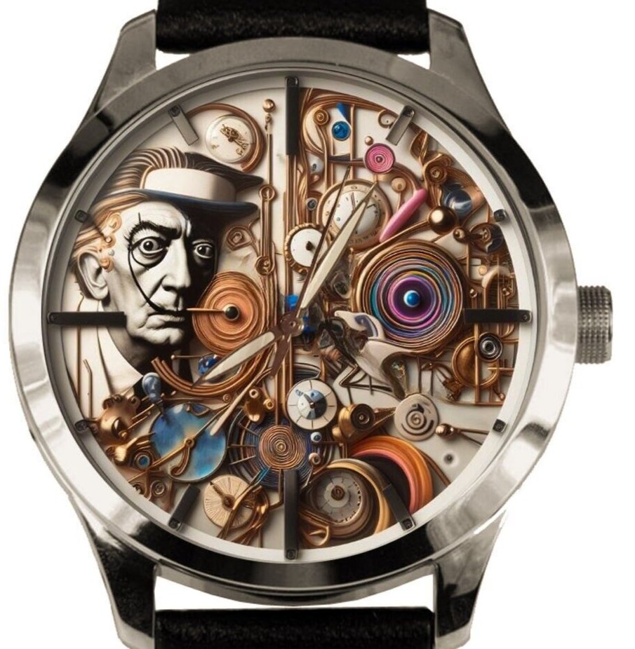INCREDIBLE SALVADOR DALI ULTRA SURREAL MICMACS STEAMPUNK ART SOLID ...