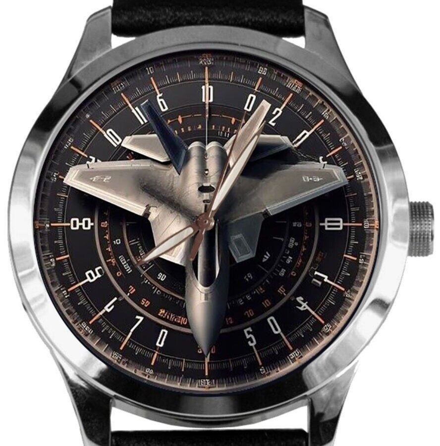 LOCKHEED MARTIN F-22 RAPTOR FIGHTER JET ART COLLECTIBLE USAF SOLID ...