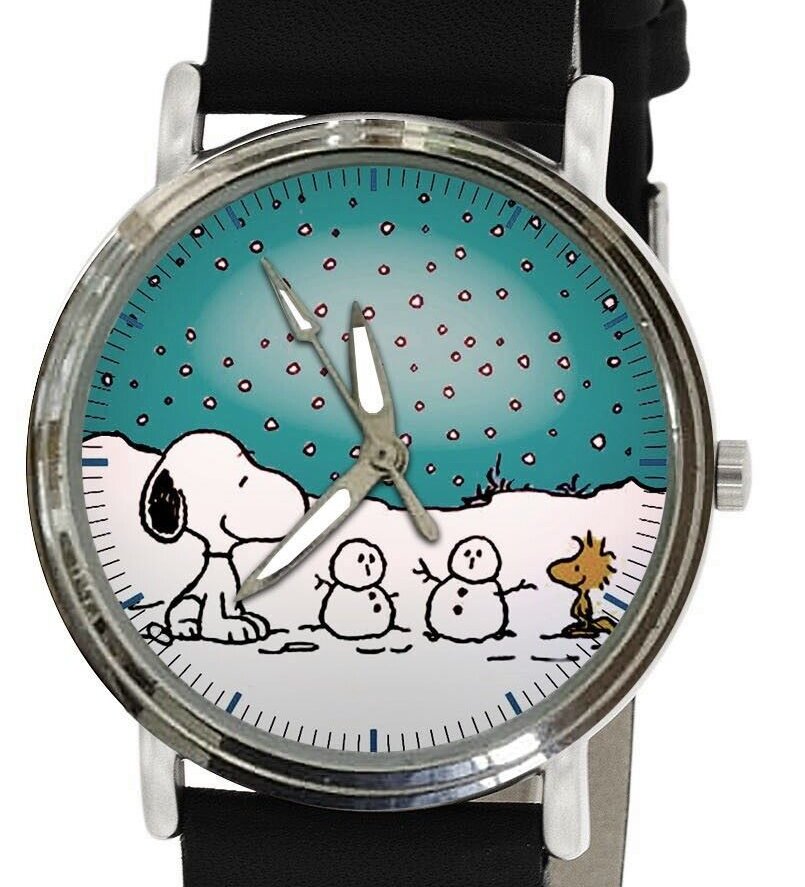 BEAUTIFUL SNOOPY SNOW SNOWMEN & WOODSTOCK PEANUTS ART SOLID BRASS WOMEN ...