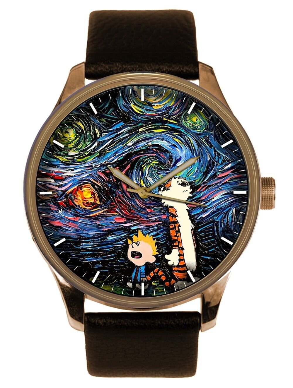 CALVIN & HOBBES vs VAN GOGH STARRY NIGHTS SYMBOLIC ART COLLECTIBLE ...