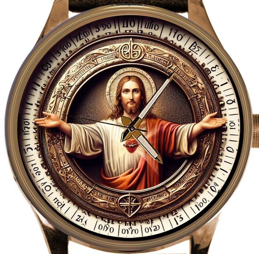 JESUS CHRIST, OUR LORD & SAVIOUR, SYMBOLIC RENAISSANCE ART SOLID BRASS ...