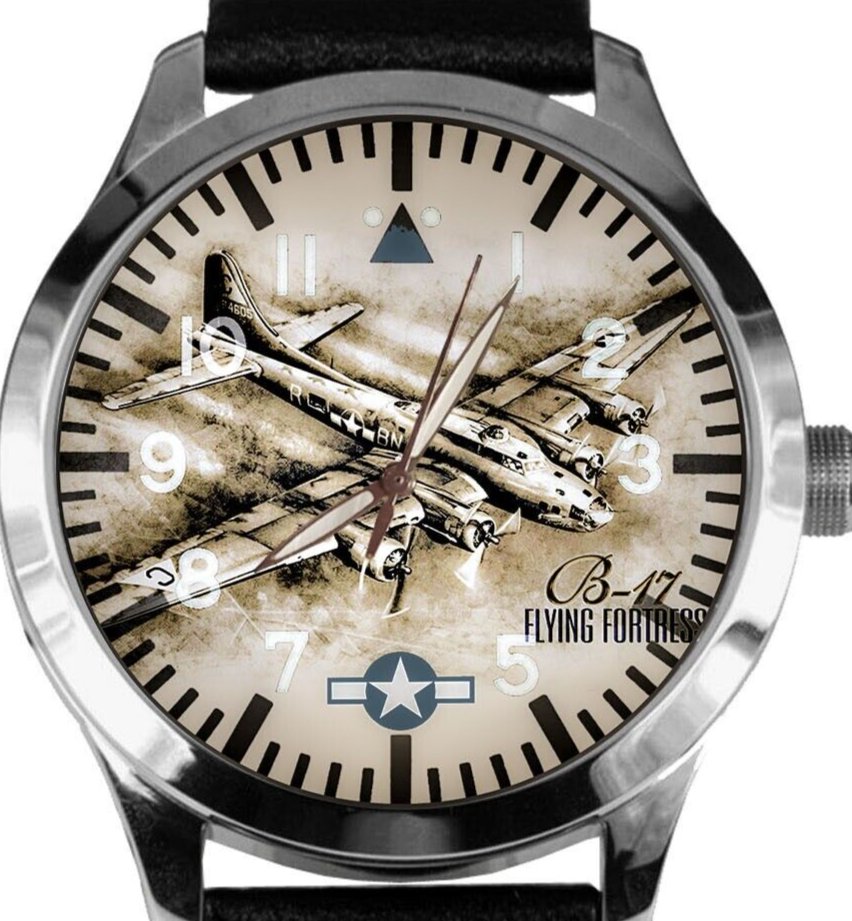 USAAF B-17 FLYING FORTRESS VINTAGE WW-II SKETCH SOLID BRASS COLLECTIBLE ...