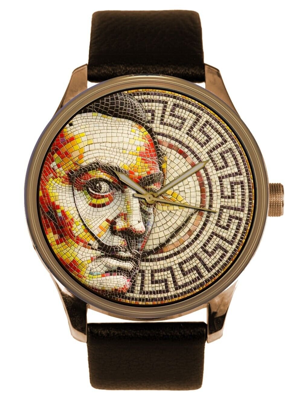 Vintage Salvador Dali Surrealist Meandros Self-Portrait Mosaic Art Men ...