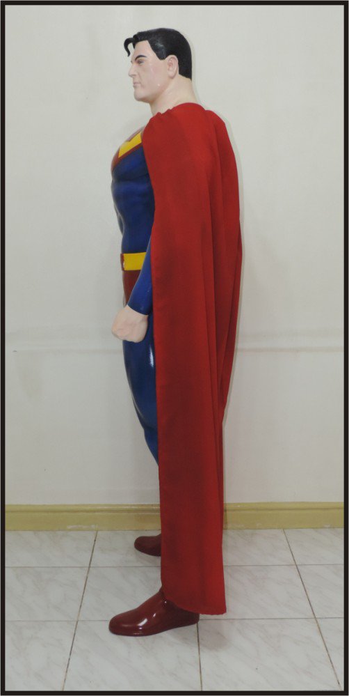 Custom Made Life Size Alex Ross Superman Statue Prop