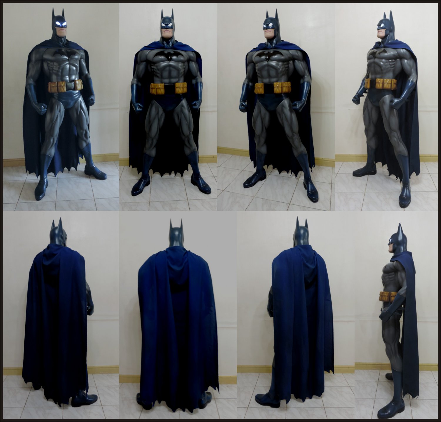 Custom Made Life Size Batman Arkham Knights Superhero Statue Prop