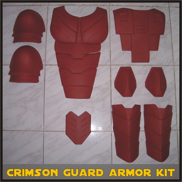 Custom Made Star Wars Royal/Crimson Guard Life Size Armor Prop Kit