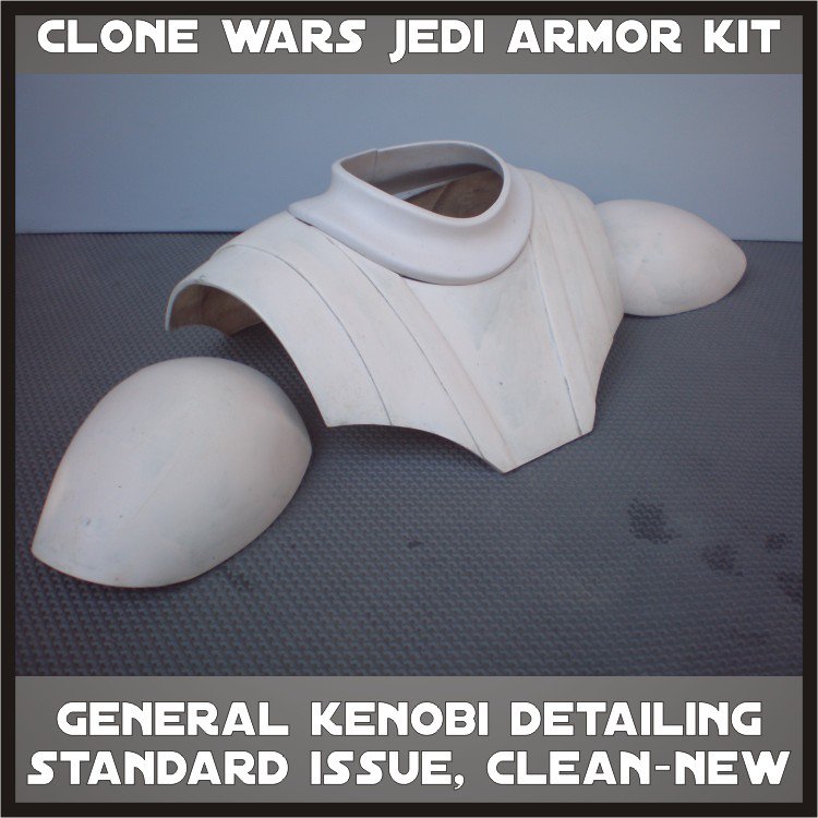 Custom Made Star Wars Jedi Armor Mantle Life Size Armor Prop Kit XL