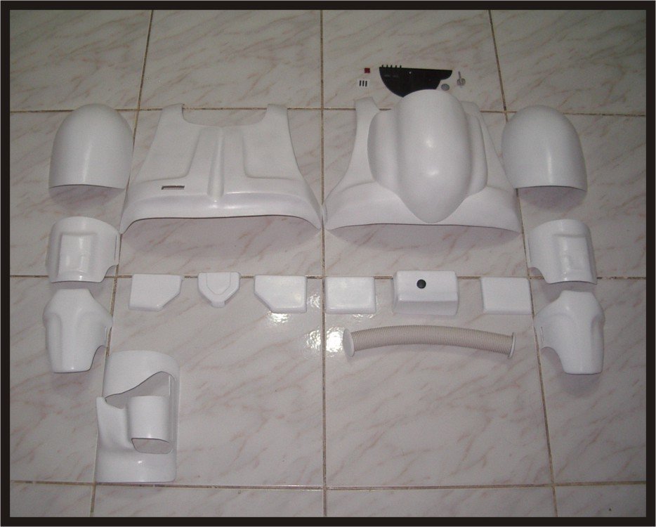 Custom Made Star Wars Biker Scout Trooper Life Size Armor Prop Kit