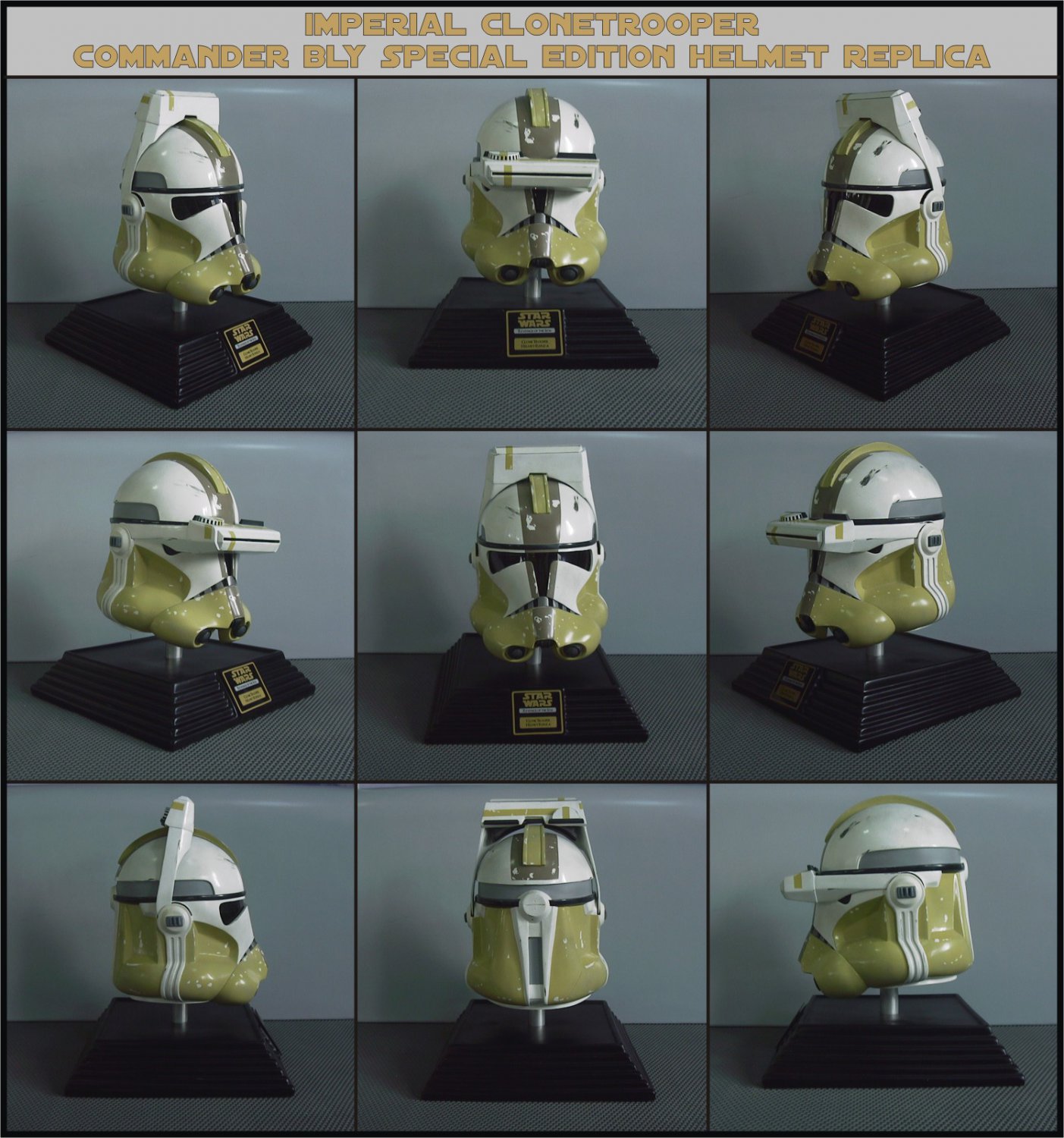 Custom Made Star Wars Clone Trooper Commander Bly ROTS Adult Size ...