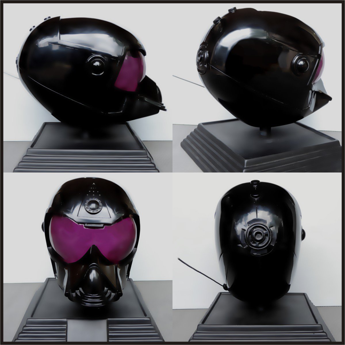 Custom Made Star Wars RA-7 Death Star Droid Head Adult Size Helmet Prop