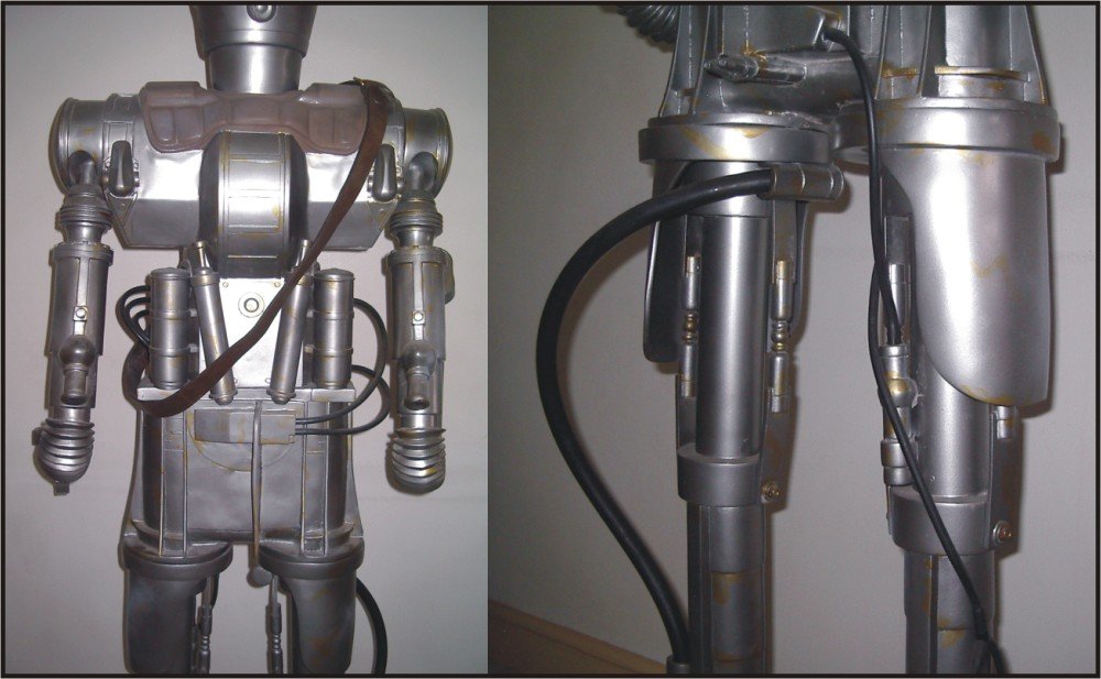 Custom Made Life Size Star Wars IG-88 Bounty Hunter Droid Statue Prop