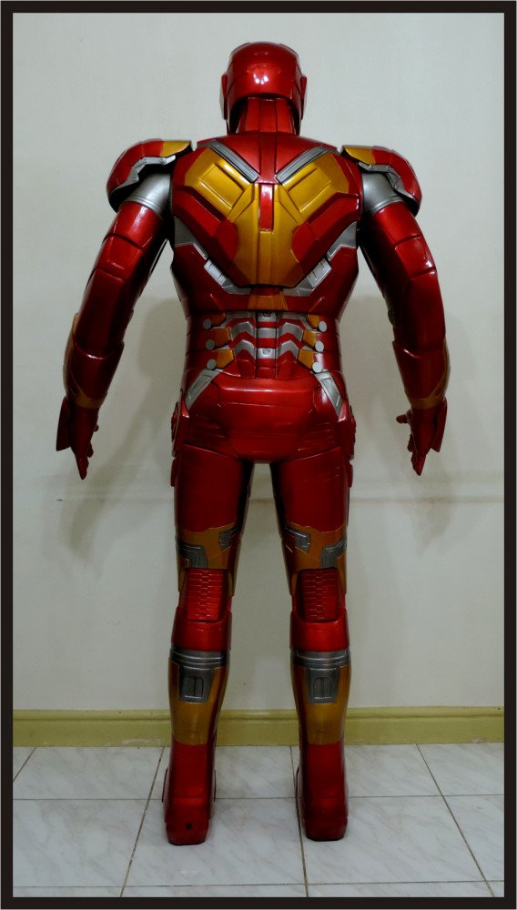 Custom Made Life Size Iron Man Mk43 Superhero Statue Prop