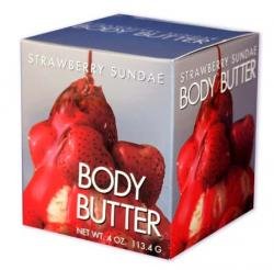 Strawberry Sundae 4 oz Doc Johnson Edible Body Butter