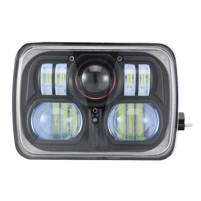 6x7 inch 54W CREE Hi-lo Beam Sealed Beam Headlight