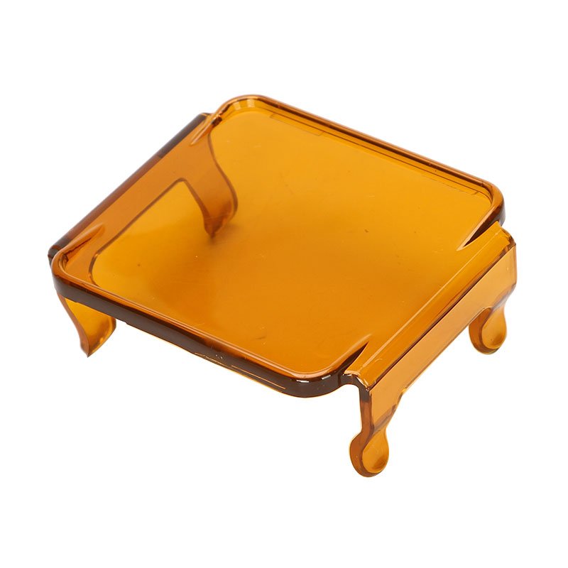Optical Amber Cover For 3 inch Square Driving Light