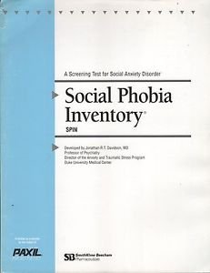 Social Phobia Inventory: A Screening Test for Social Anxiety Disorder ...