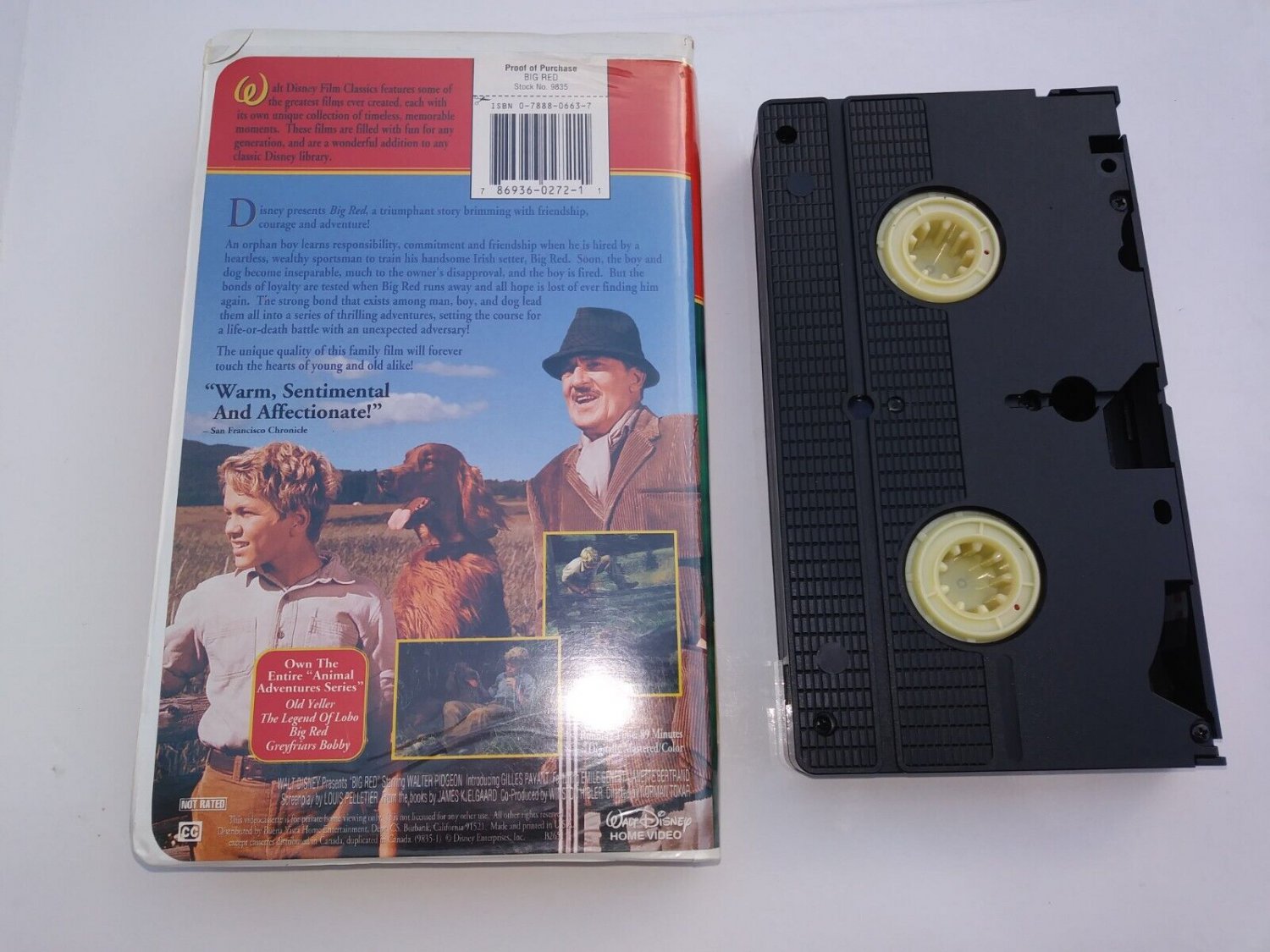 Vintage Walt Disney Film Classics, Animal Adventure Series, Vol. 3, BIG ...