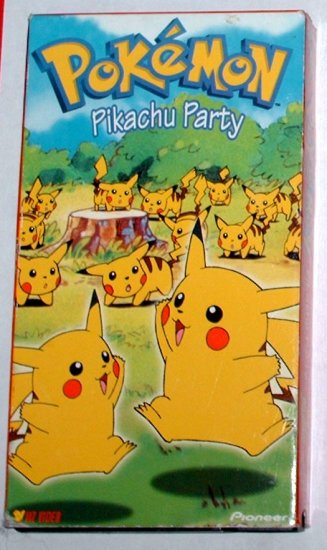 Pokemon - PIKACHU PARTY - VHS