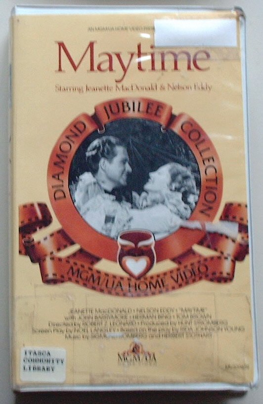 Maytime (VHS) Jeanette MacDonald, Nelson Eddy