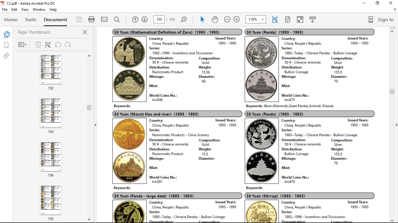 World Coins Catalog 2016