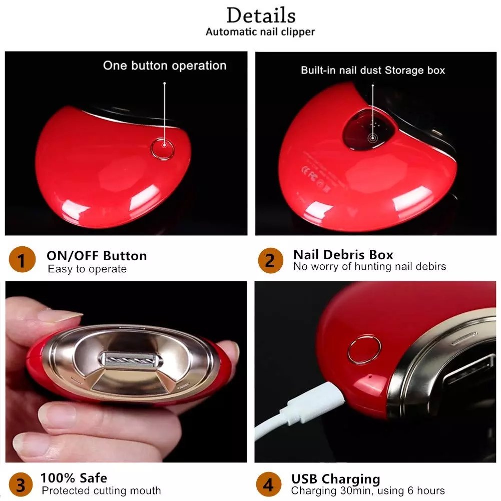 Unisex Electric Nail Clippers Toe Nail Cutting Machine