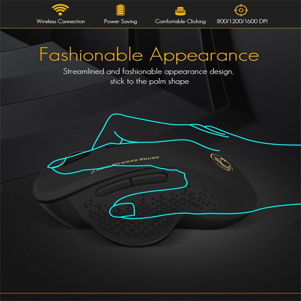 iMICE G6 USB Wireless Mouse 1600DPI (Red)