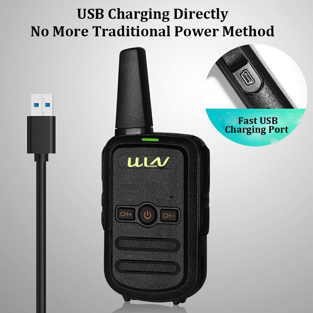 Interphone Dual Band Handheld Two-Way Ham Radio Communicator HF Transceiver