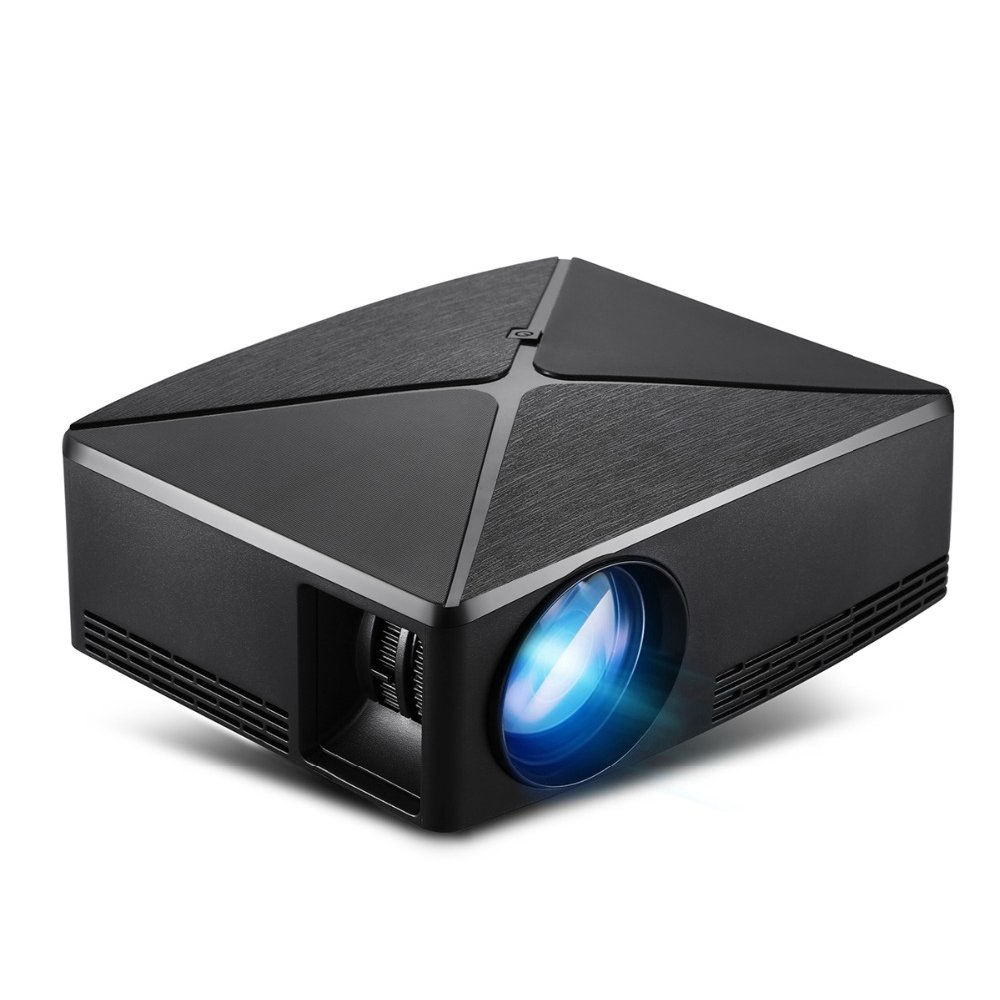 ViviBright C80 720P Home Mini Beamer Projector (EU Plug) (Black)