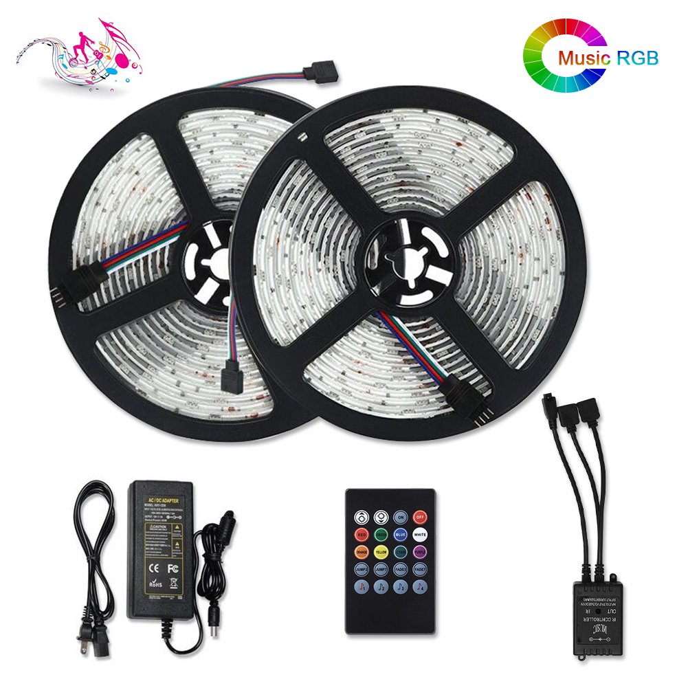 LUNSY RF Remote Control LED Strip Light Set