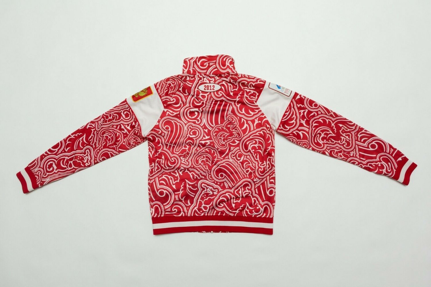 Bosco London 2012 Russian Olympic Team Uniform Track Zippered Red ...
