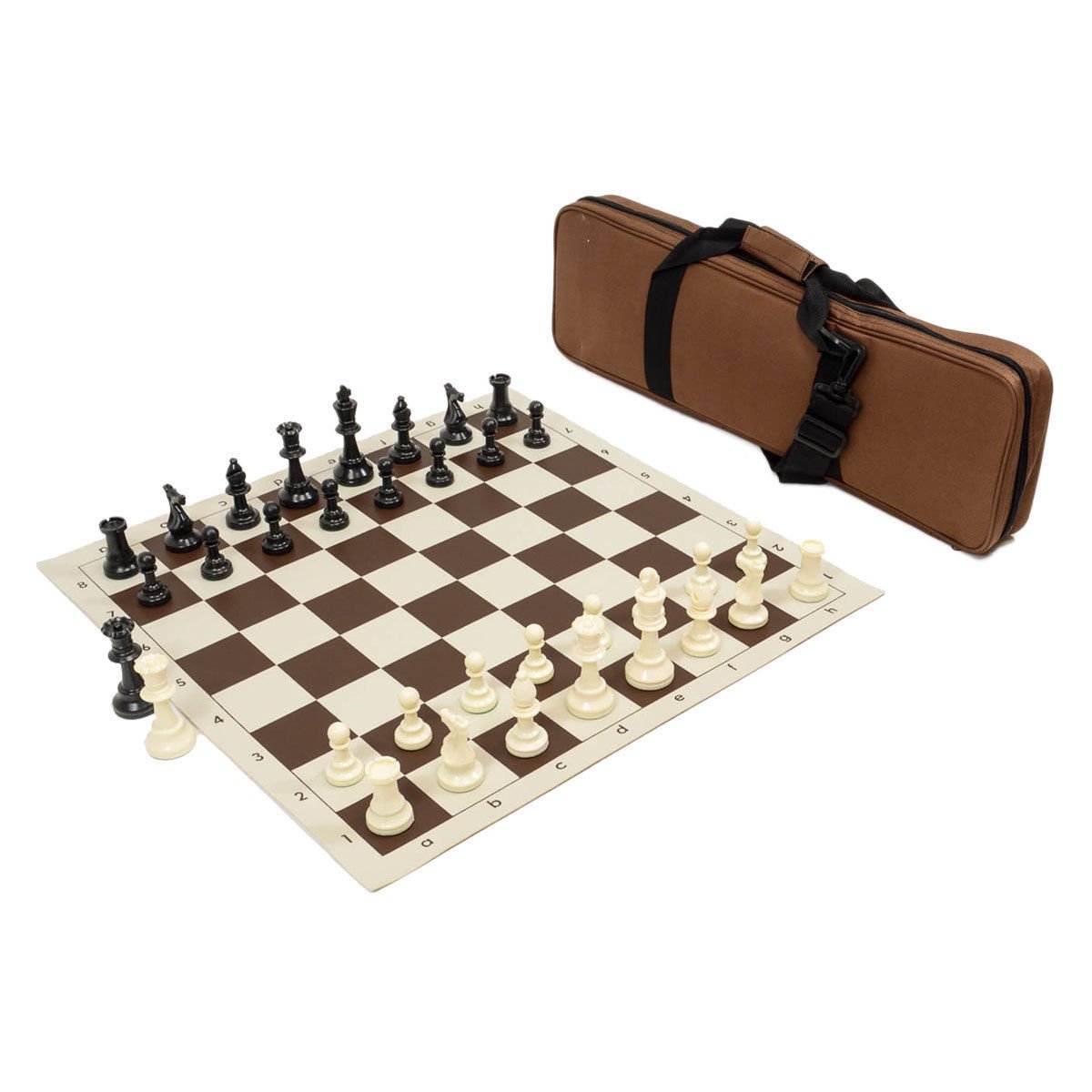 Wholesale Chess Quality Tournament Chess Set Combo Brown