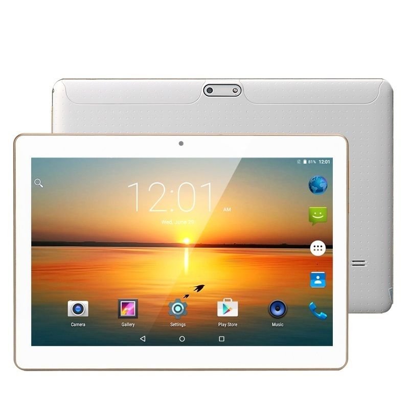 3G Android Tablet - 10.1 Inch IPS Screen, Android 4.4, 2GB RAM + 16GB ROM